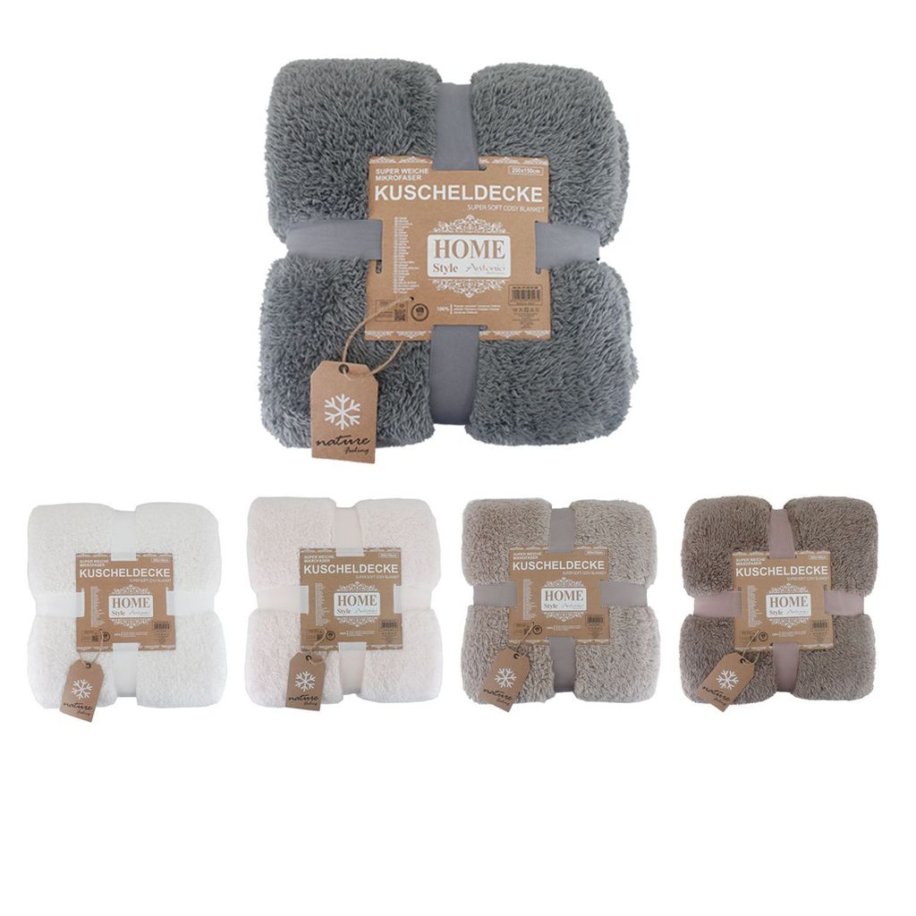 Teddy Kuscheldecke 150 x 200 cm » warme | Kaufland.at