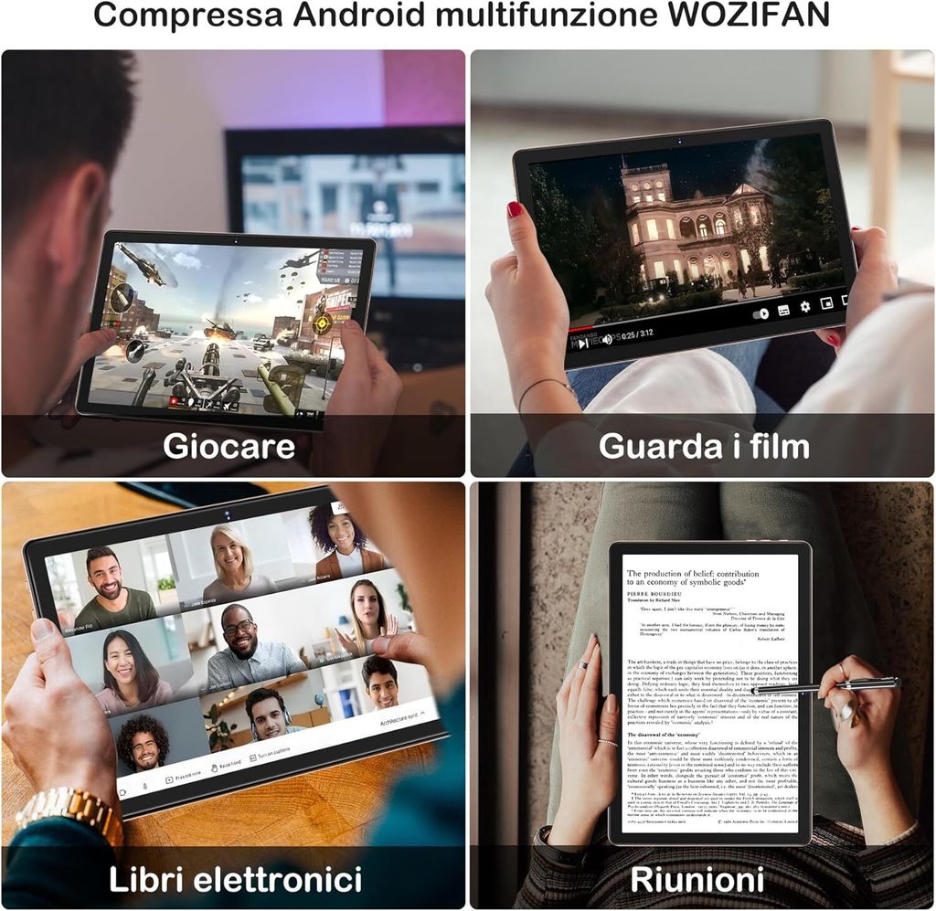 WOZIFAN 10 Zoll Android 13 Tablet mit 16GB | Kaufland.de