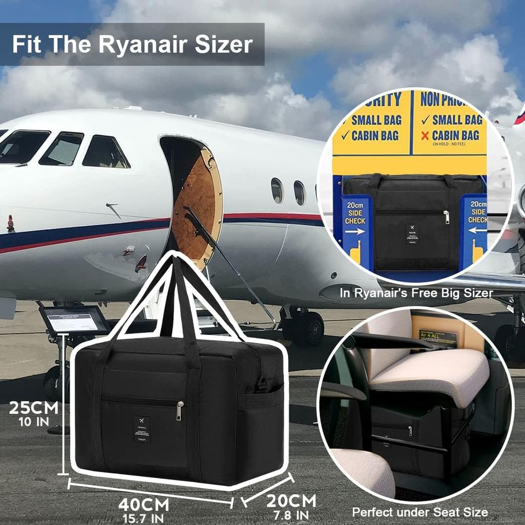 Schne Handgepck Tasche Flugzeug Ebenbildnull