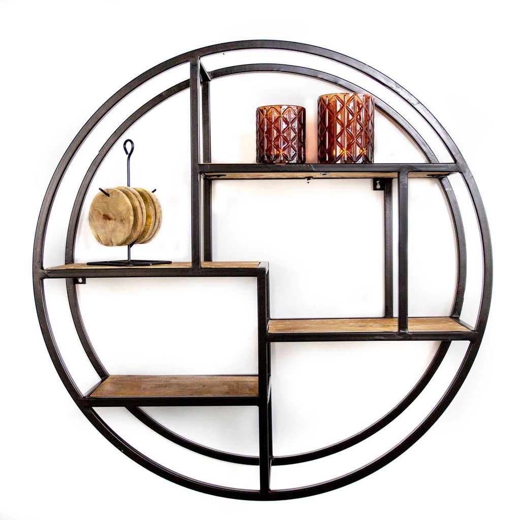 Livin24 Wandregal rund Ivar Mangoholz | Kaufland.de