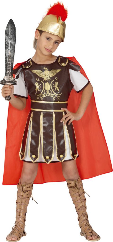 Costume da Gladiatore Romano Guerriero Bambini Giochi di