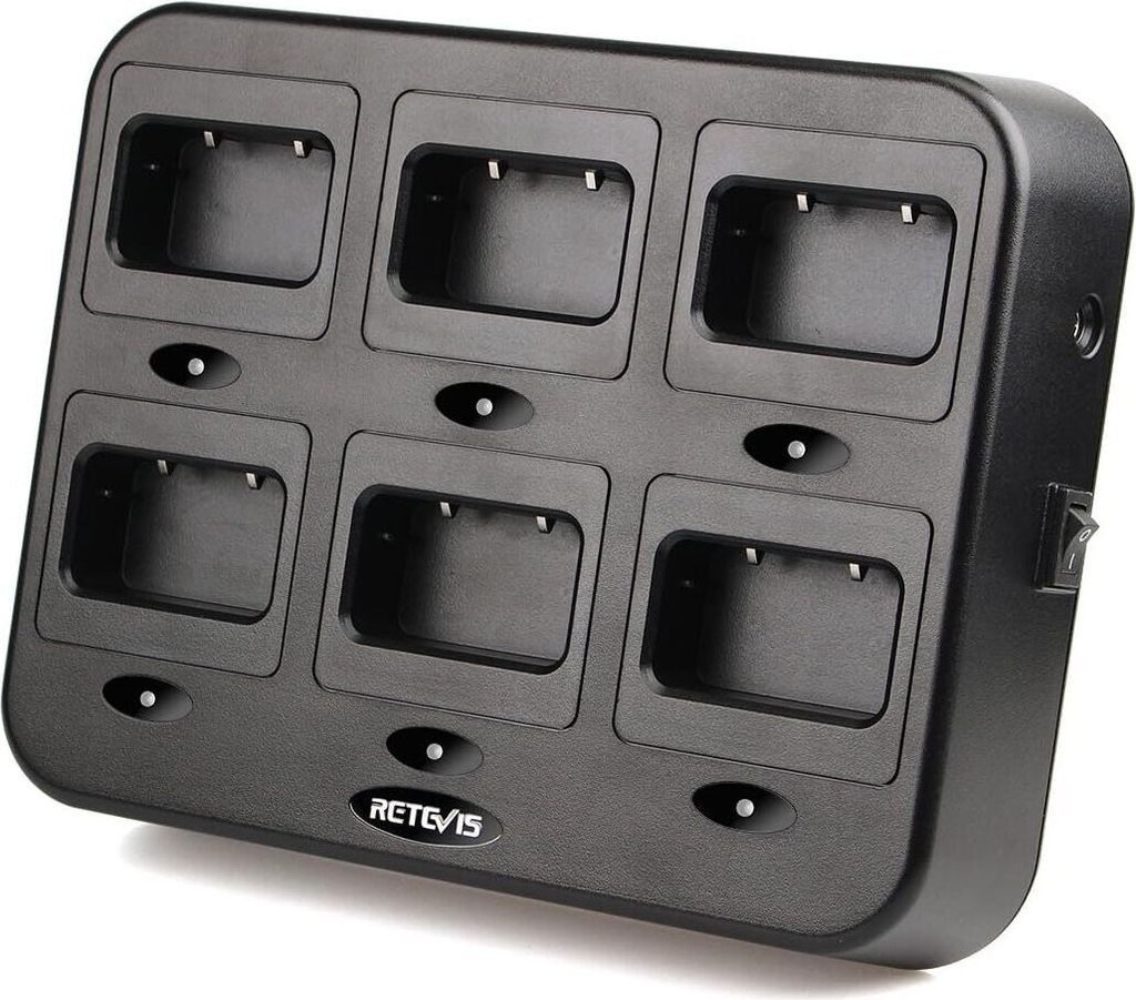 Retevis RT24 RT28 RT24V RT21 Walkie Talkie 6-Wege-Ladegerät