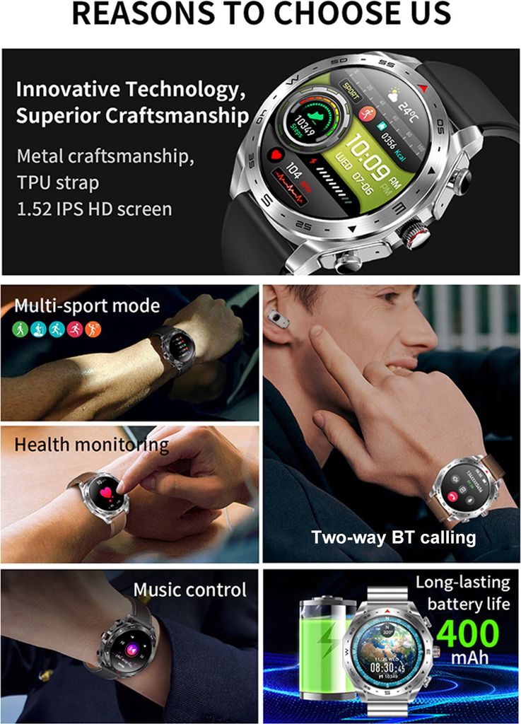 T95 Smartwatch, Bluetooth-Headset, 2-in-1, | Kaufland.de