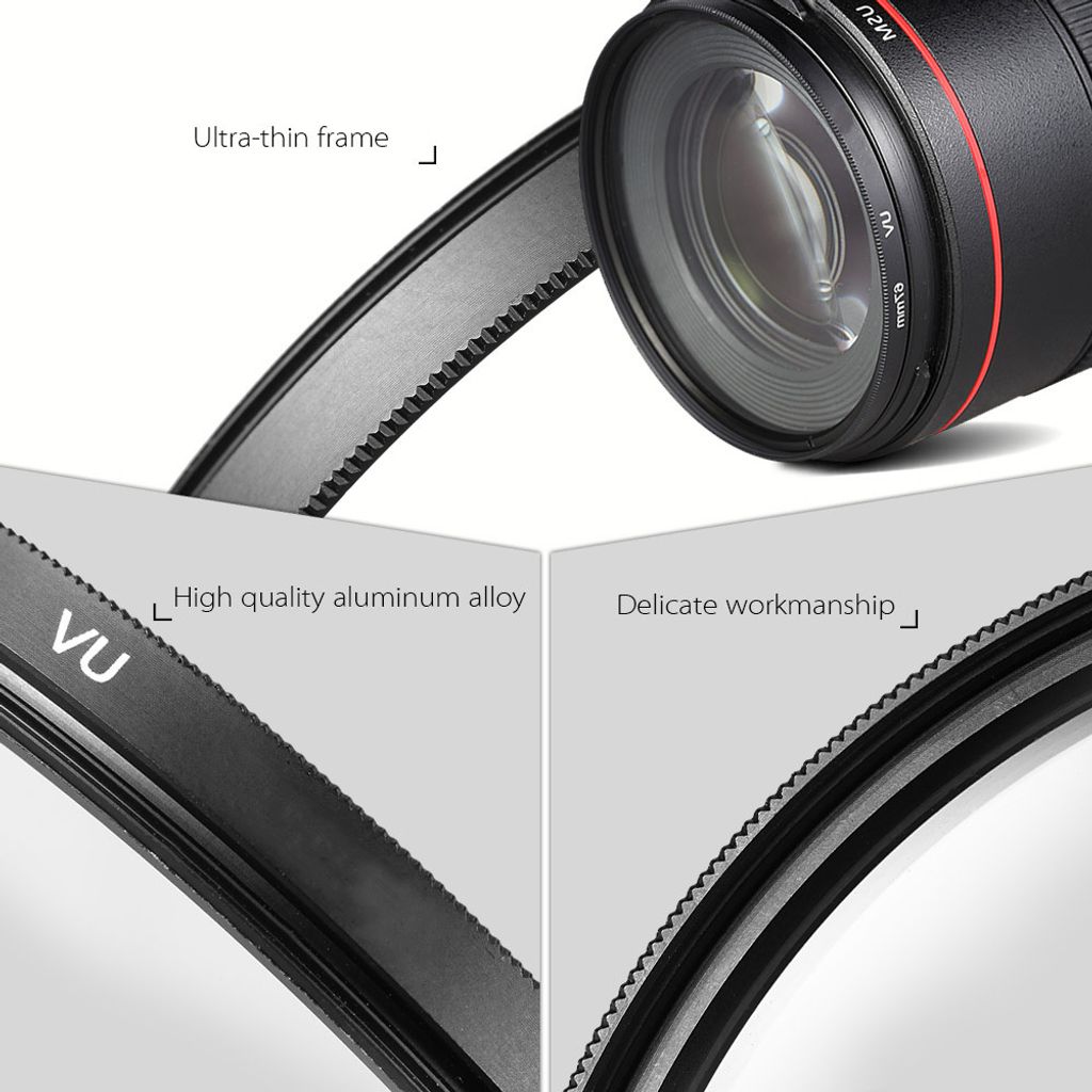 58mm Lens Filter Kit UV + CPL + FLD + ND (ND2 | Kaufland.de