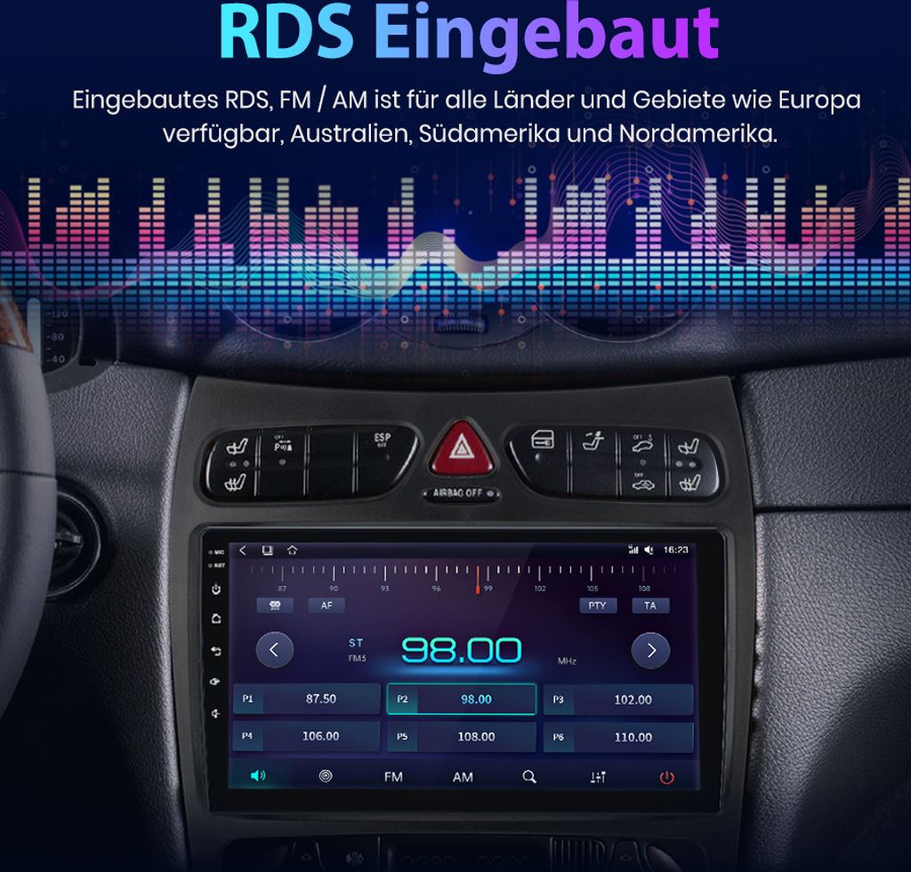 9"Android12 Autoradio GPS Navi DAB+ WiFi BT | Kaufland.de