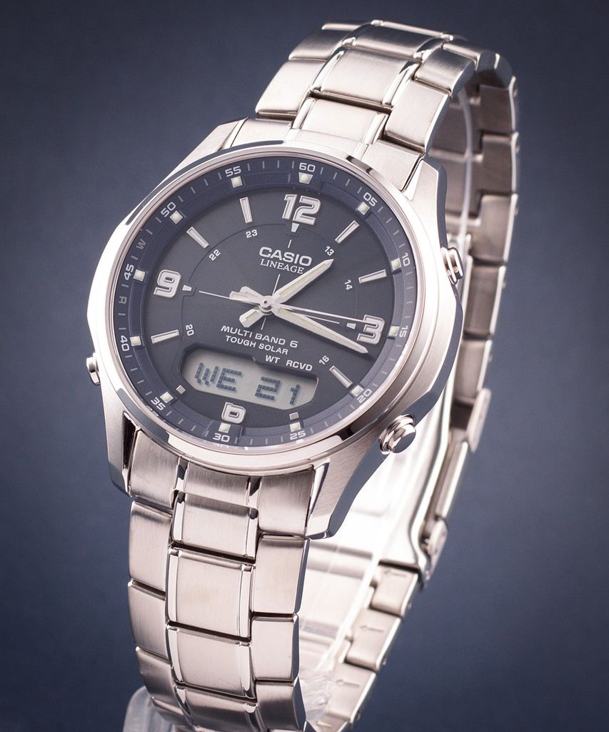 Erstaunlich Solar Funkuhr Herren Casio Fotos