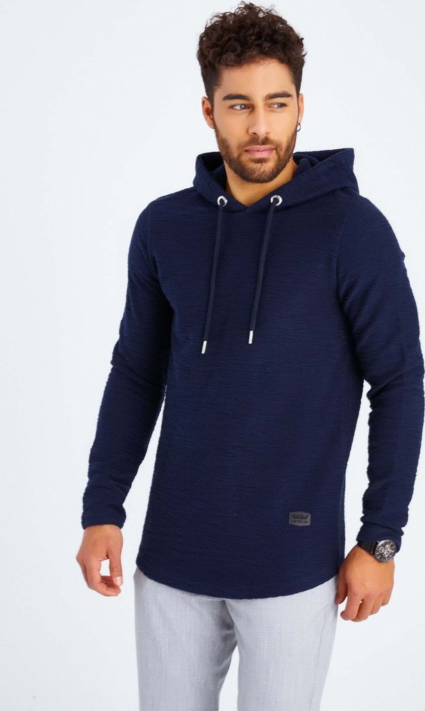 Pánská mikina s kapucí Leif Nelson LN-6300, | Kaufland.cz