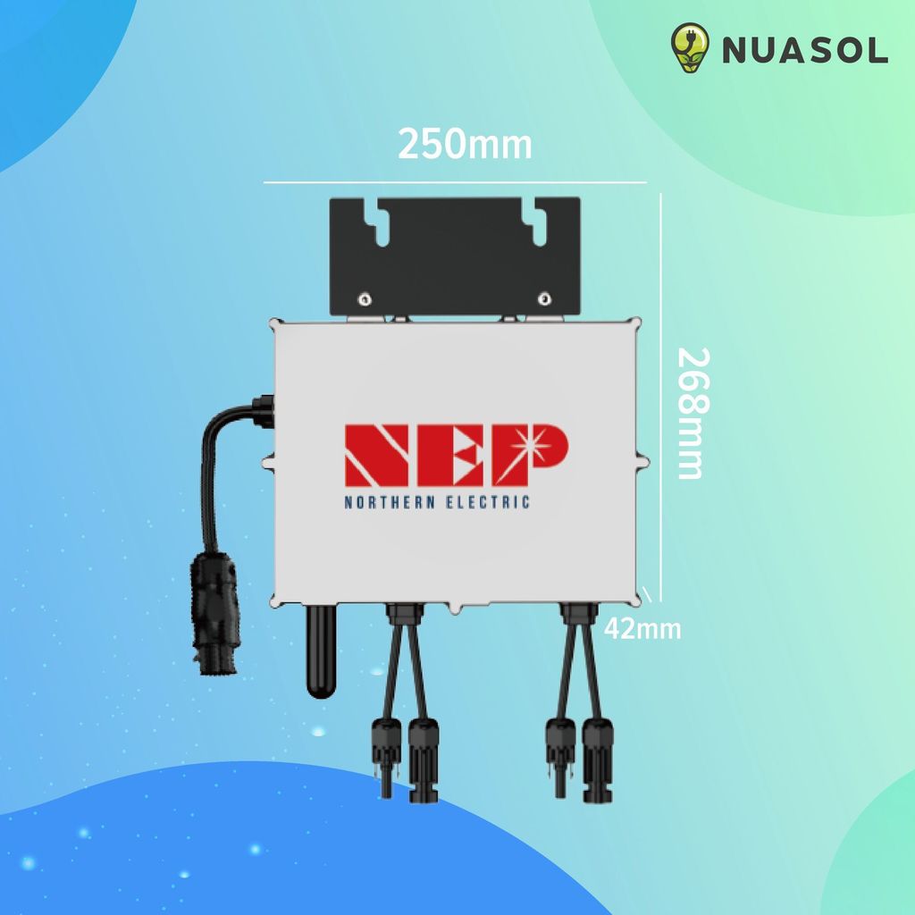 NuaSol Balkonkraftwerk 830W/800W All Black | Kaufland.de