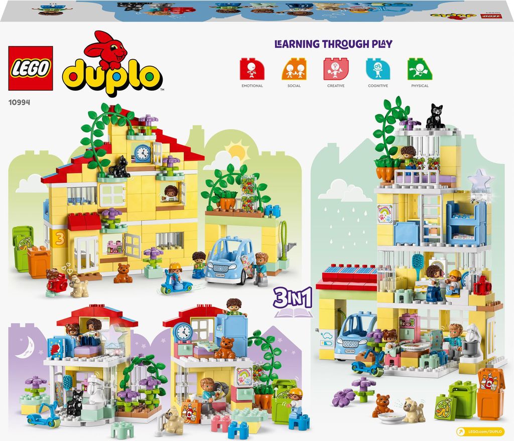 LEGO 10994 DUPLO 3-in-1-Familienhaus, | Kaufland.de