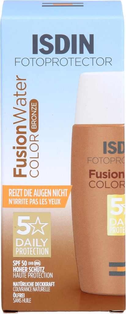 Isdin Fotoprotector Fusion Water Col.bronze Lsf 50 50 ml