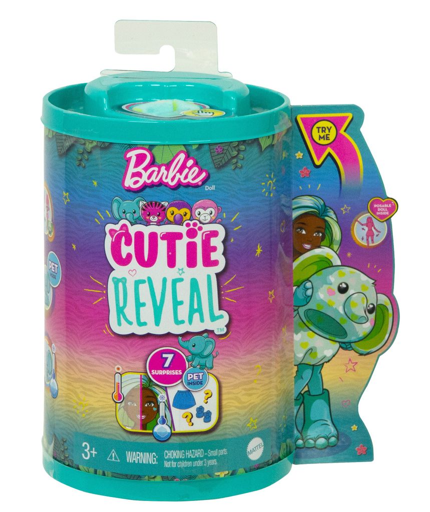 MATTEL Barbie CR Douce poupée Éléphant HKR13