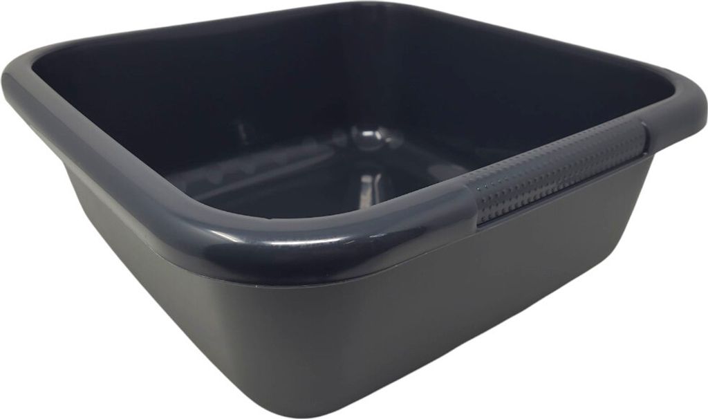 CURVER Viereckschüssel 10 Liter 35x35x12 anthrazit Schüssel