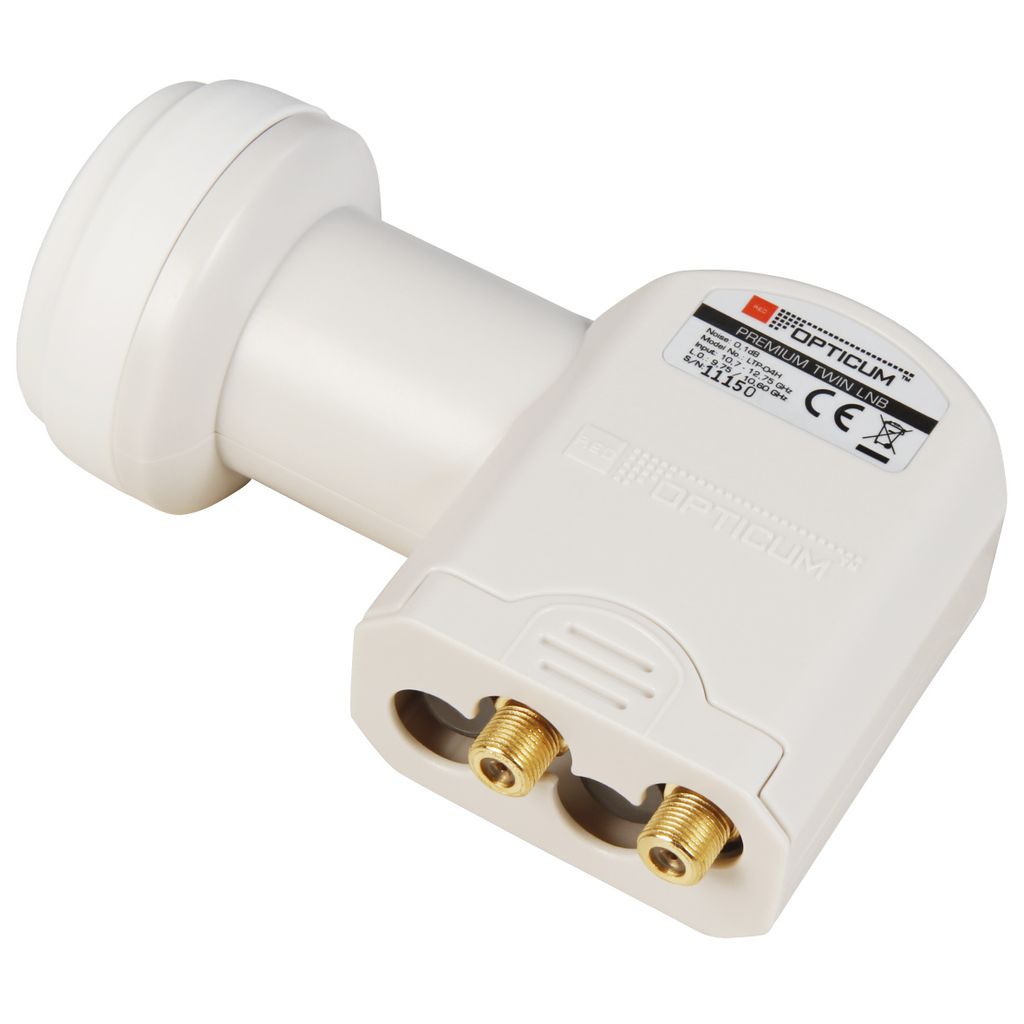 Twin LNB Opticum LTP-04H pre 2 účastníkov, s | Kaufland.sk