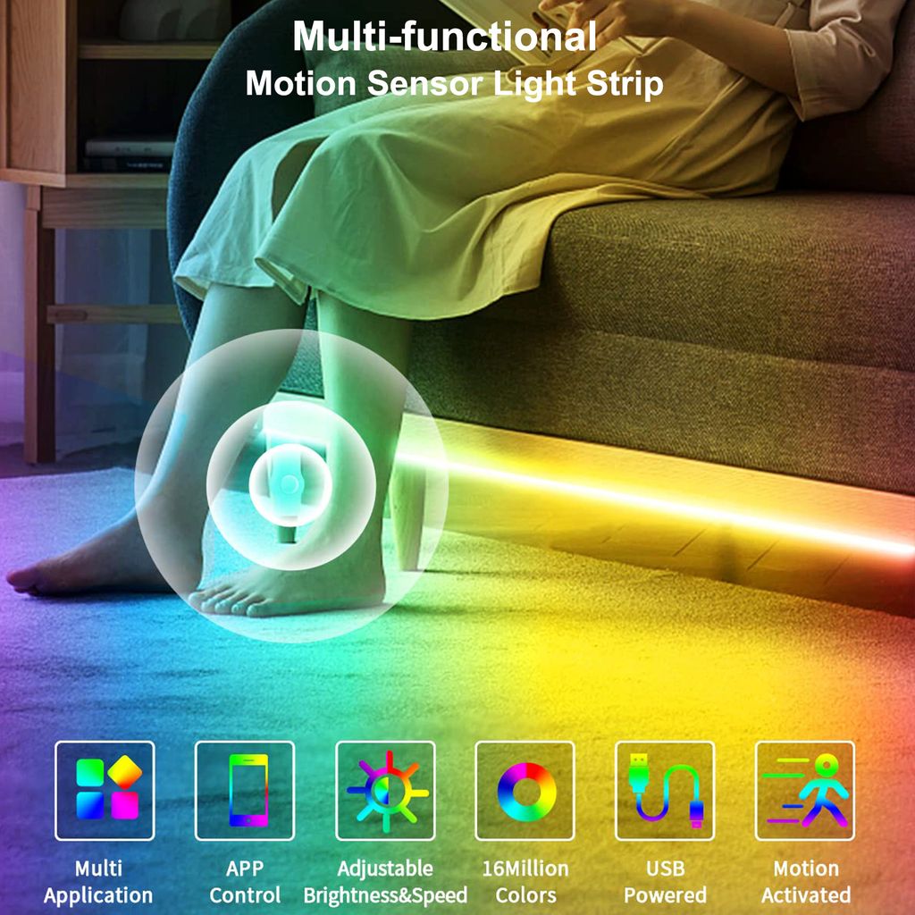 5m RGB LED Streifen mit Bewegungssensor | Kaufland.de