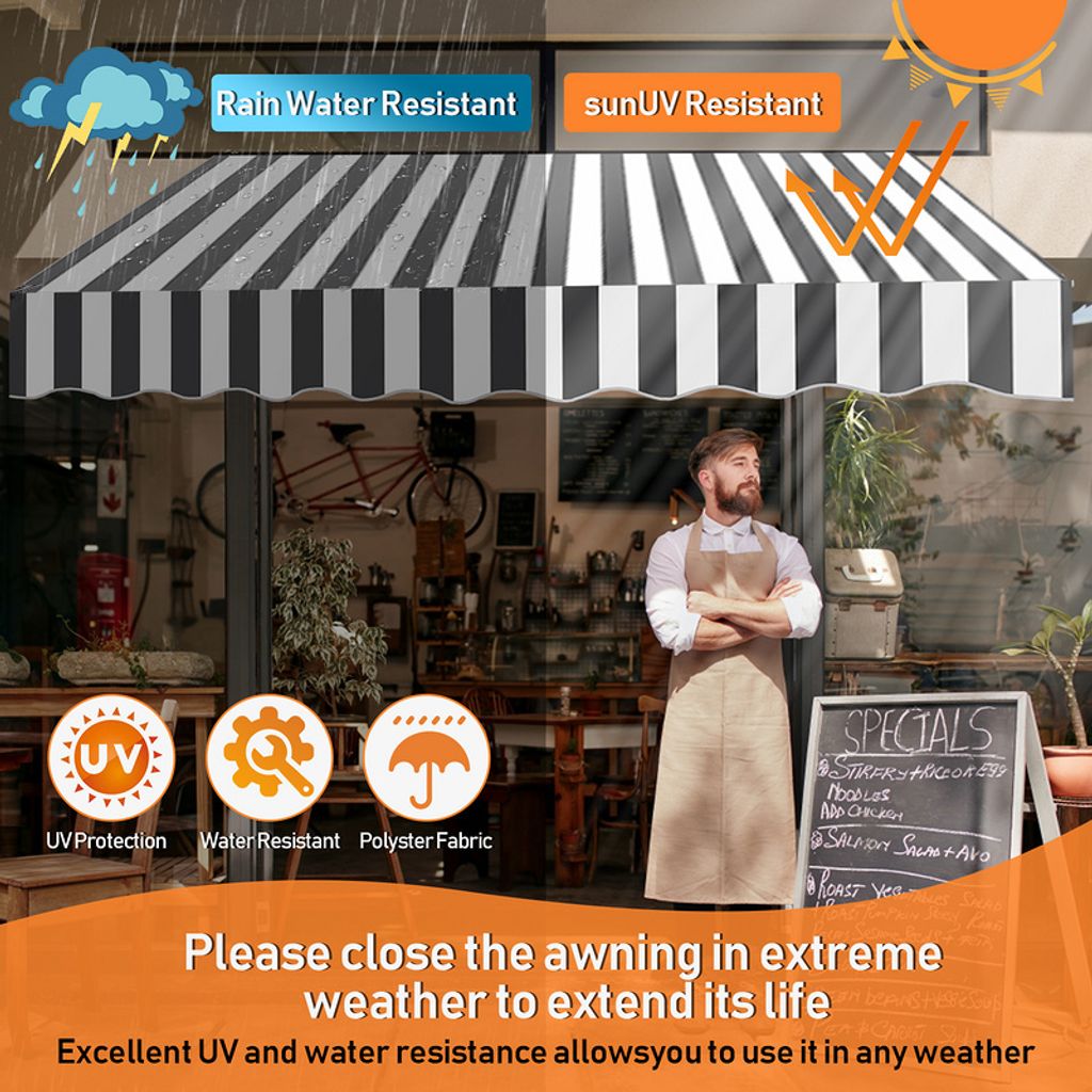 Jopassy Markise Wasserabweisend Gelenkmarkise | Kaufland.de