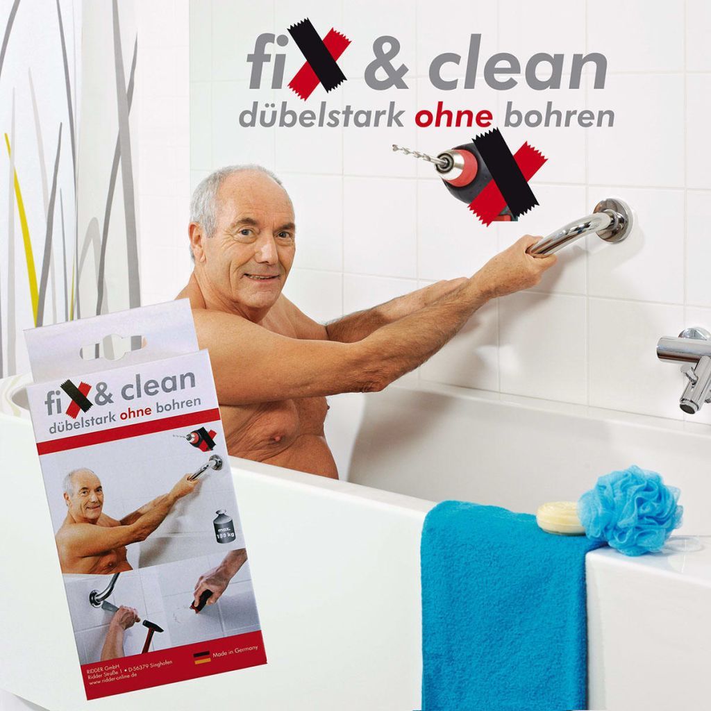 RIDDER Montage-Set Klebelösung Fix & Clean | Kaufland.de