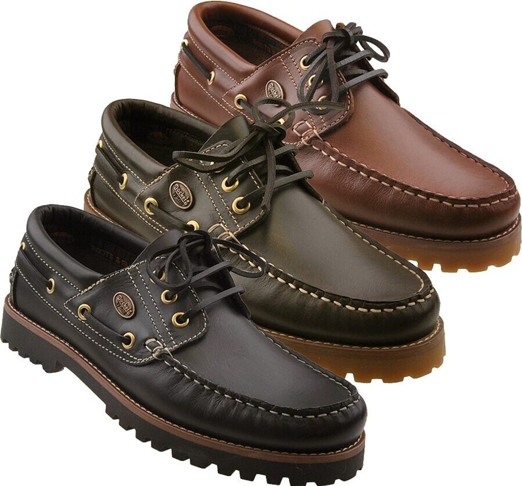 Scarpe da barca mocassini Dockers by Gerli da uomo - nero,