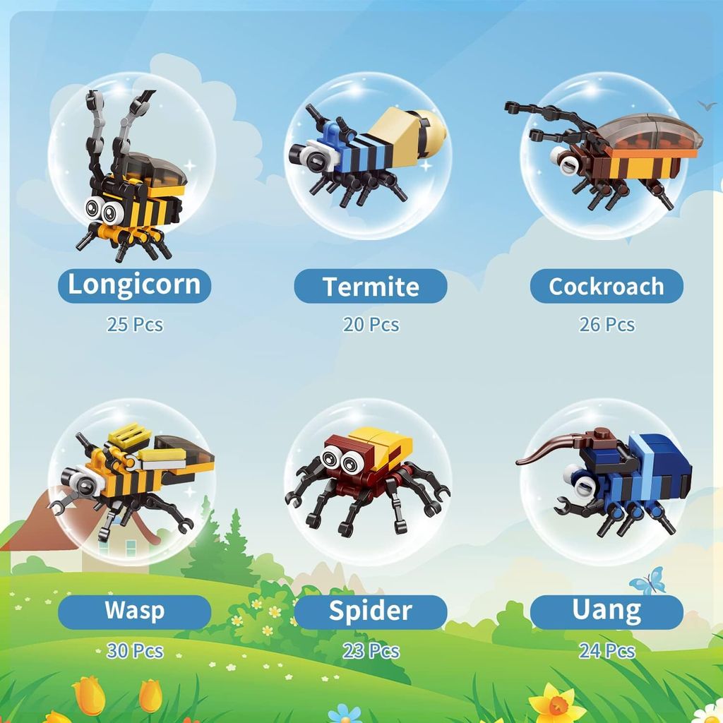 12 Pcs Scorpion Building Blocks Set-12 in 1 | Kaufland.de