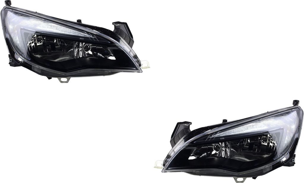 Johns, Scheinwerfer Halogen HSW passend für Opel Astra J