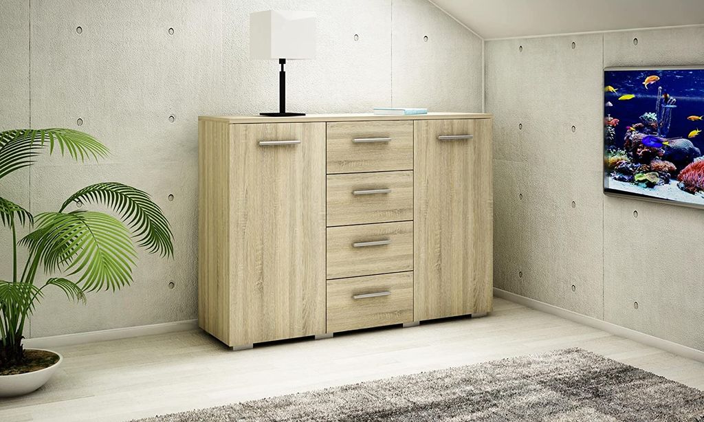 MATKAM Kommode Helena B120 x H84,5 x T35 cm, | Kaufland.de