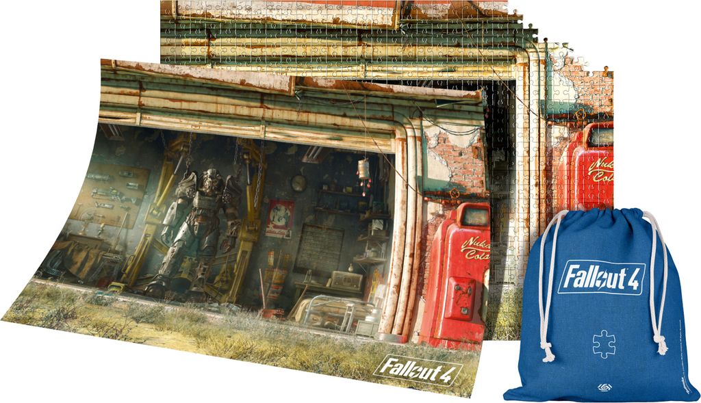 Puzzle 1000 Fallout 4 Garage | Kaufland.pl