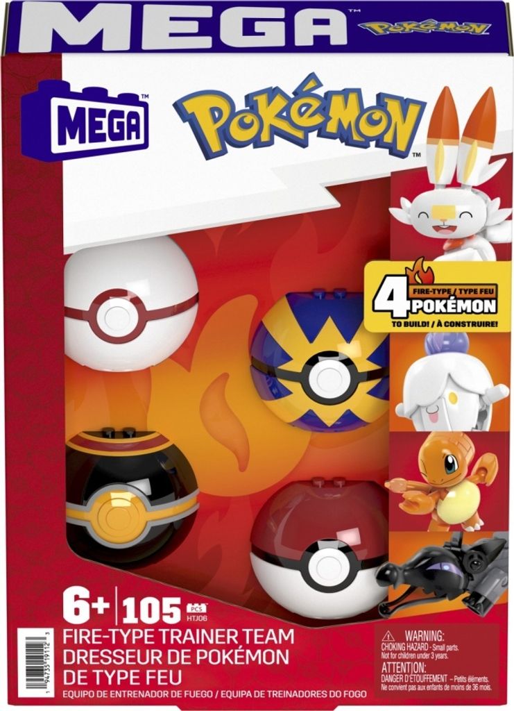 MEGA Pokémon 4 Feuer-Typ Pokémon Sets | Kaufland.de