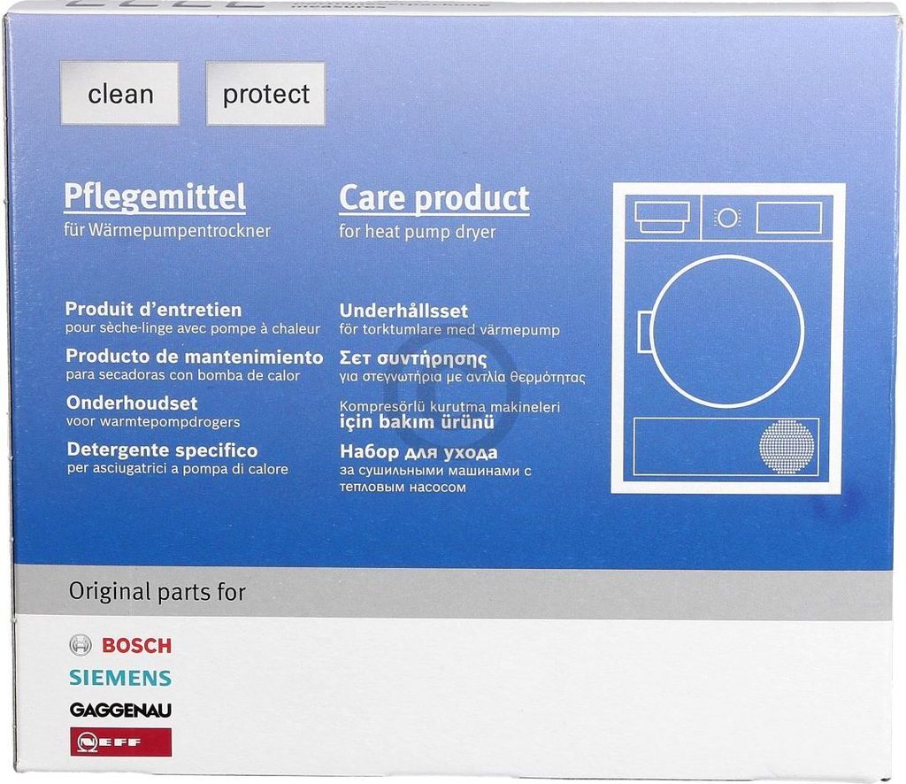 Pflegeset Bosch 00312111 Reiniger 4x125ml Pflegemittel für