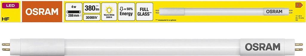 Osram Led Tube T5 Hf 288Mm 4W 3000K Žiarivky | Kaufland.sk