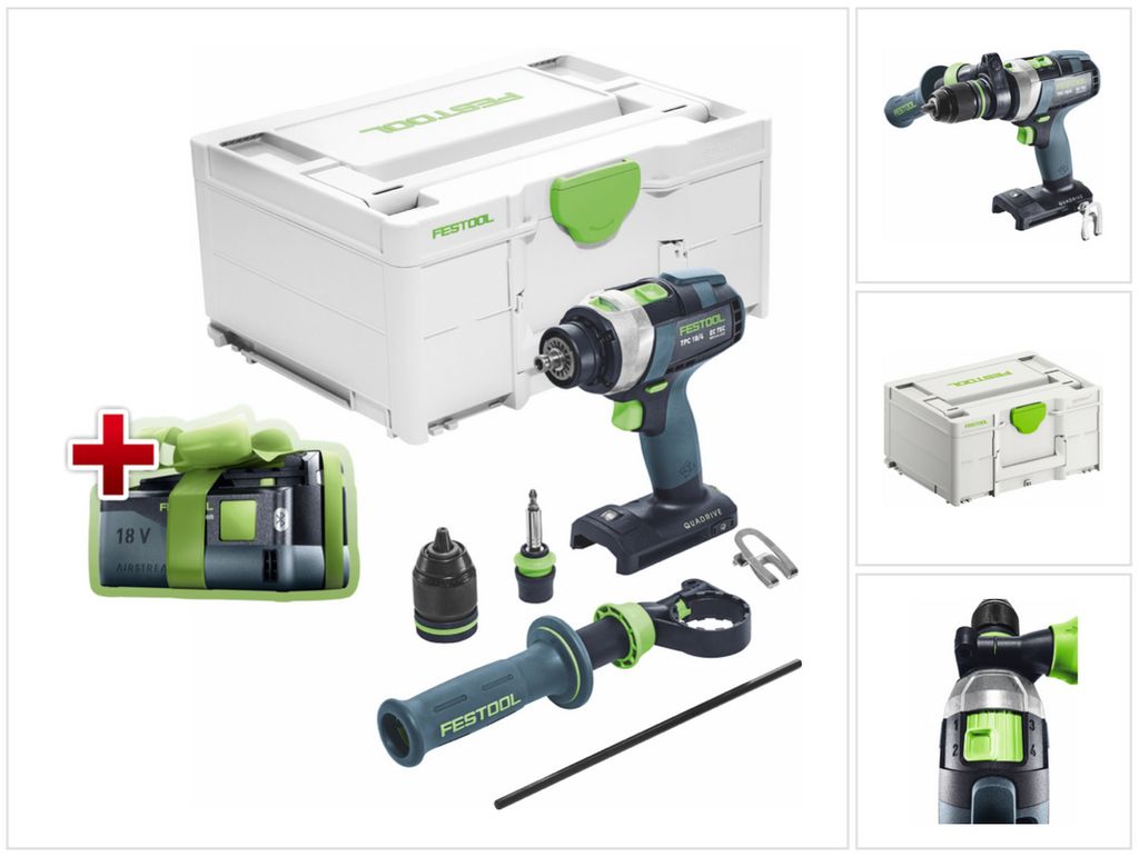Festool Akku-Schlagbohrschrauber QUADRIVE TPC | Kaufland.de