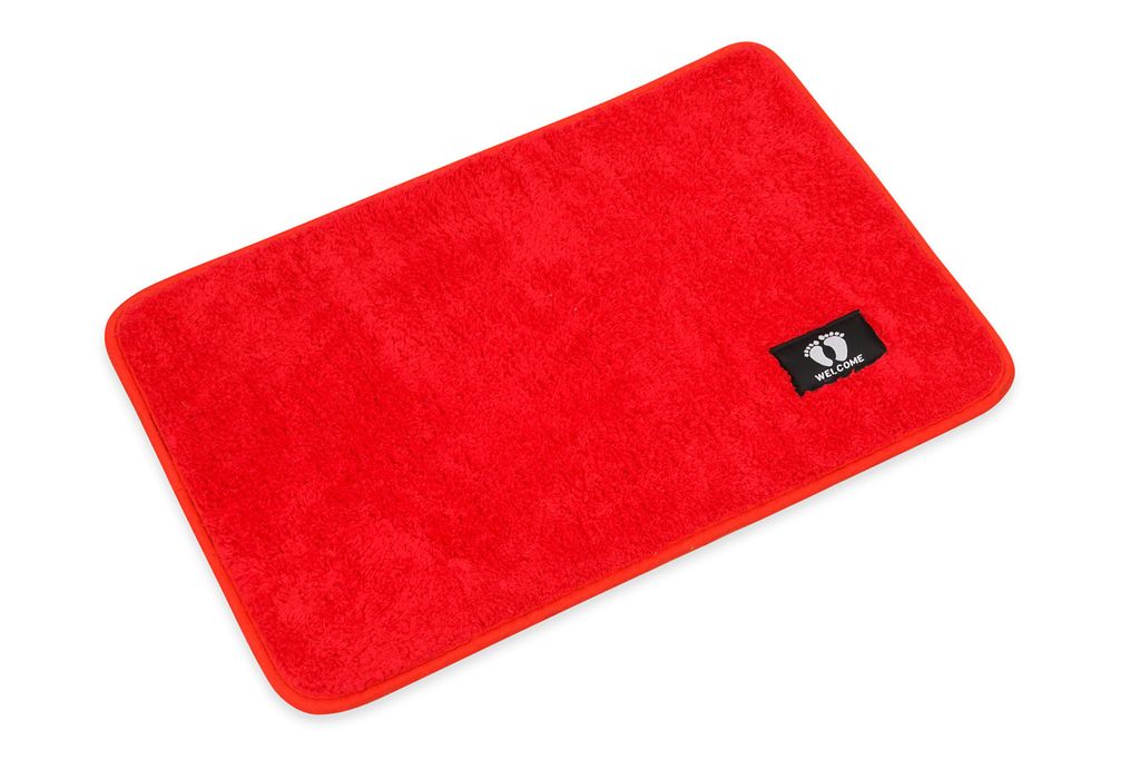 Badvorleger 40x60 cm Rot Ftotte Badematte | Kaufland.de