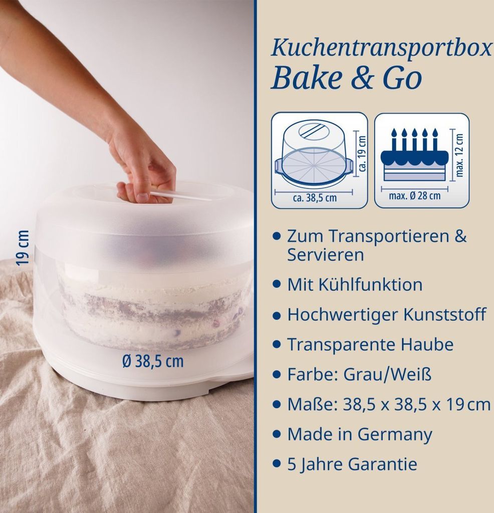 Dr. Oetker Cake Butler / Přepravní box na | Kaufland.cz