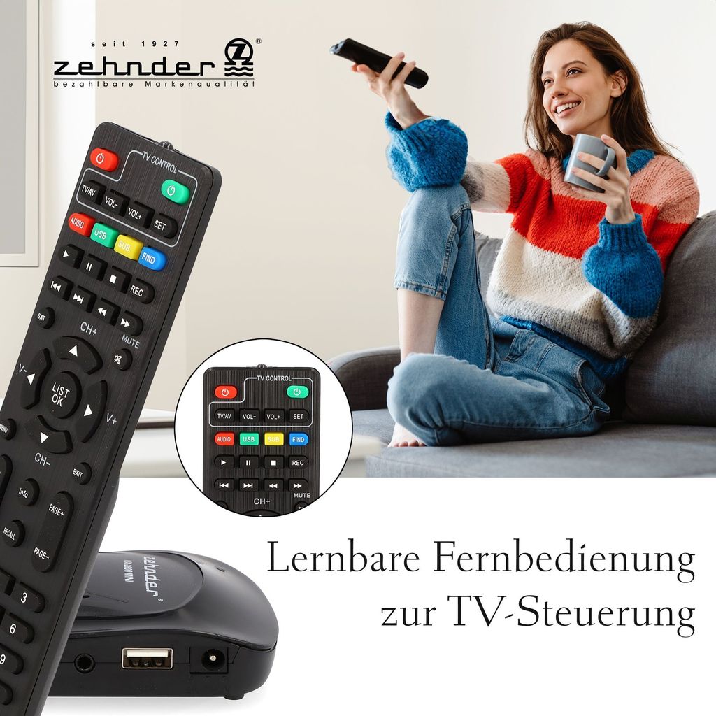 ZEHNDER HX 2600 Mini - Full HD DVB-S2 | Kaufland.de