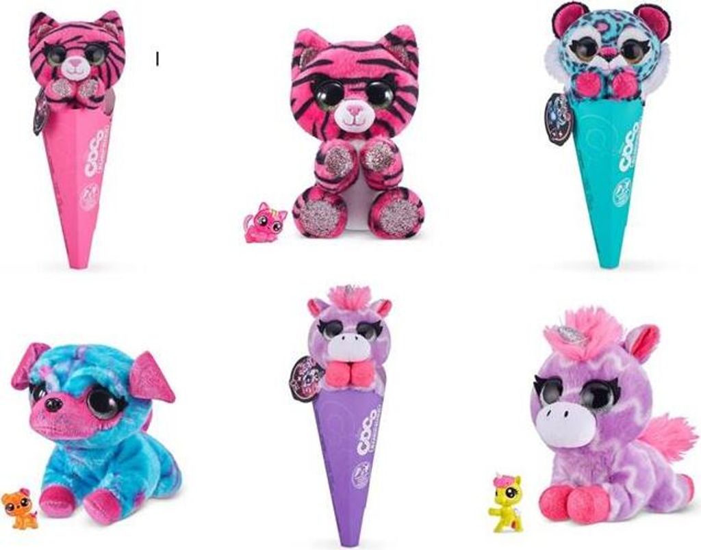 ZURU 9609SQ1 - Coco Surprise - Neon Plüschtier Serie 2