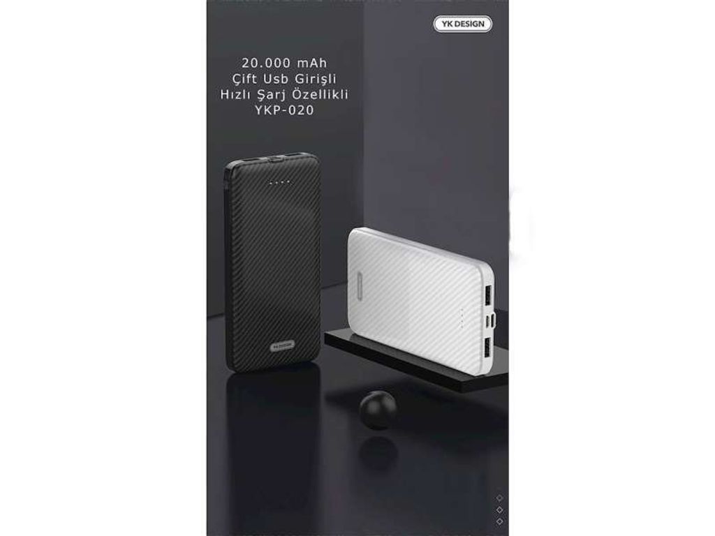 Powerbanka 20000 mAh bílá USB Micro a Type-C | Kaufland.cz