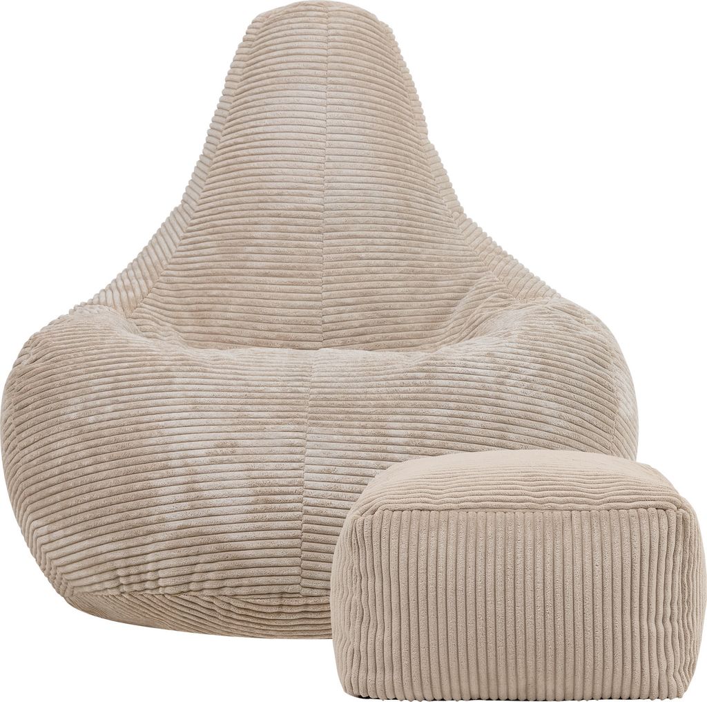 icon Sitzsack Bean Bag Dalton mit Hocker, | Kaufland.de