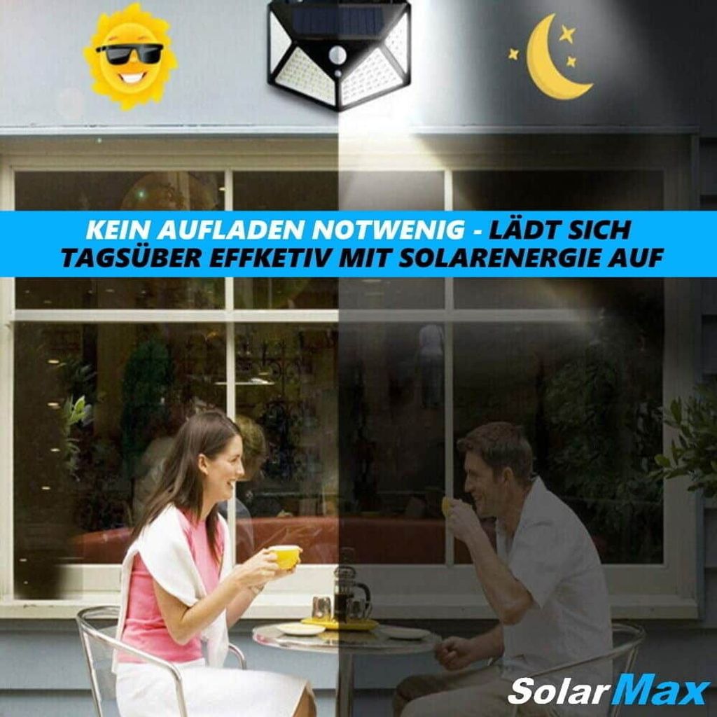 Solárna nástenná lampa SolarMAX LED s | Kaufland.sk