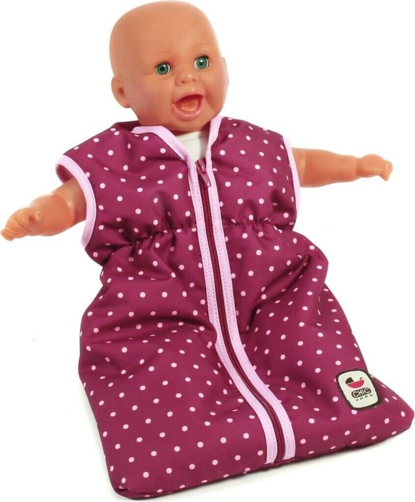 Spací vak pre bábiky Dessin Dots Blackberry | Kaufland.sk