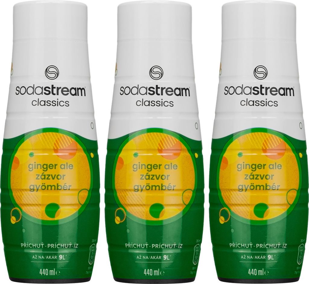 Sirup Sodastream Ginger Ale , 440 ml, 3 kusy | Kaufland.cz