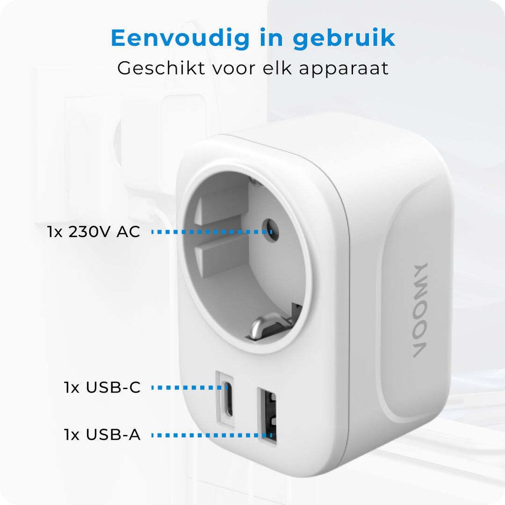 VOOMY Reiseadapter USA Typ B, | Kaufland.de