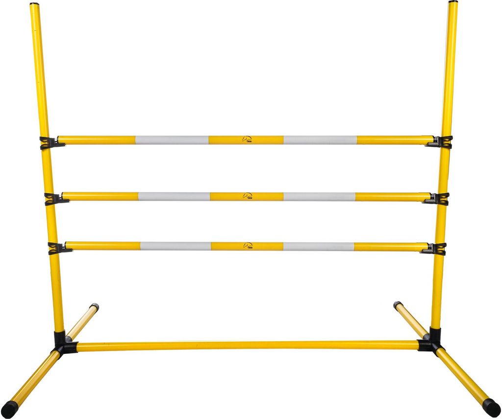 HKM Kids Jumping Set Hobby Horsing Yellow Koníci na tyči