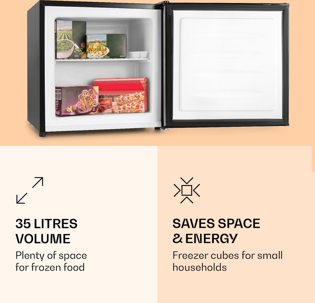 Klarstein - mini mraznička, 35 l, voľne | Kaufland.sk