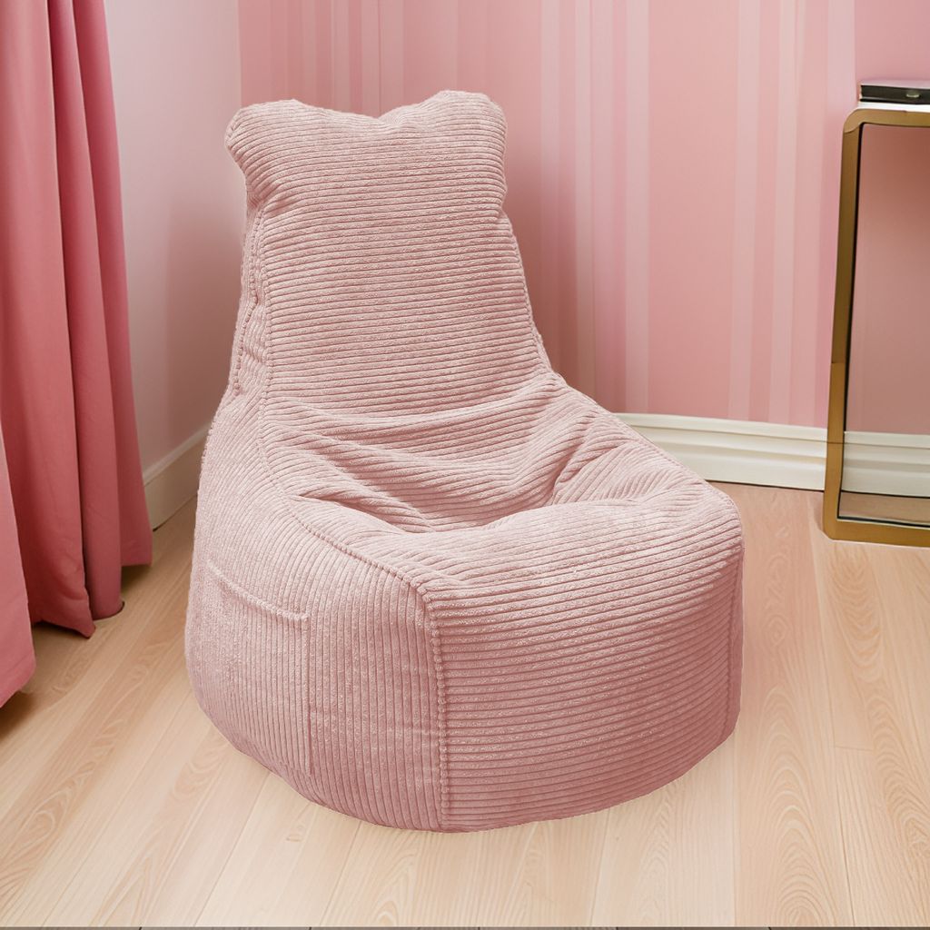 Liadomo Levon Sitzsack mit Cordbezug in Rosa, | Kaufland.de