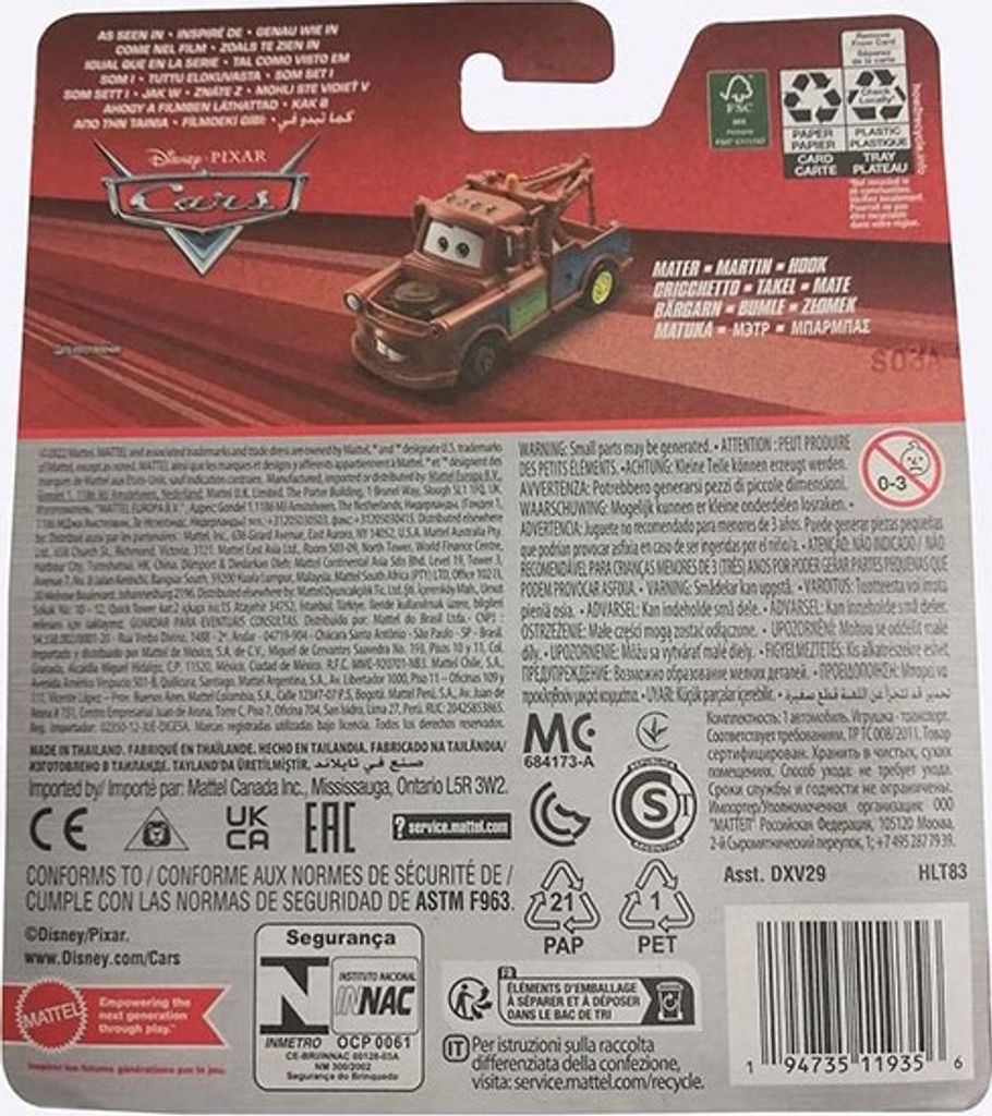 Mattel HLT83 Disney Pixars Cars Tow Mater | Kaufland.de