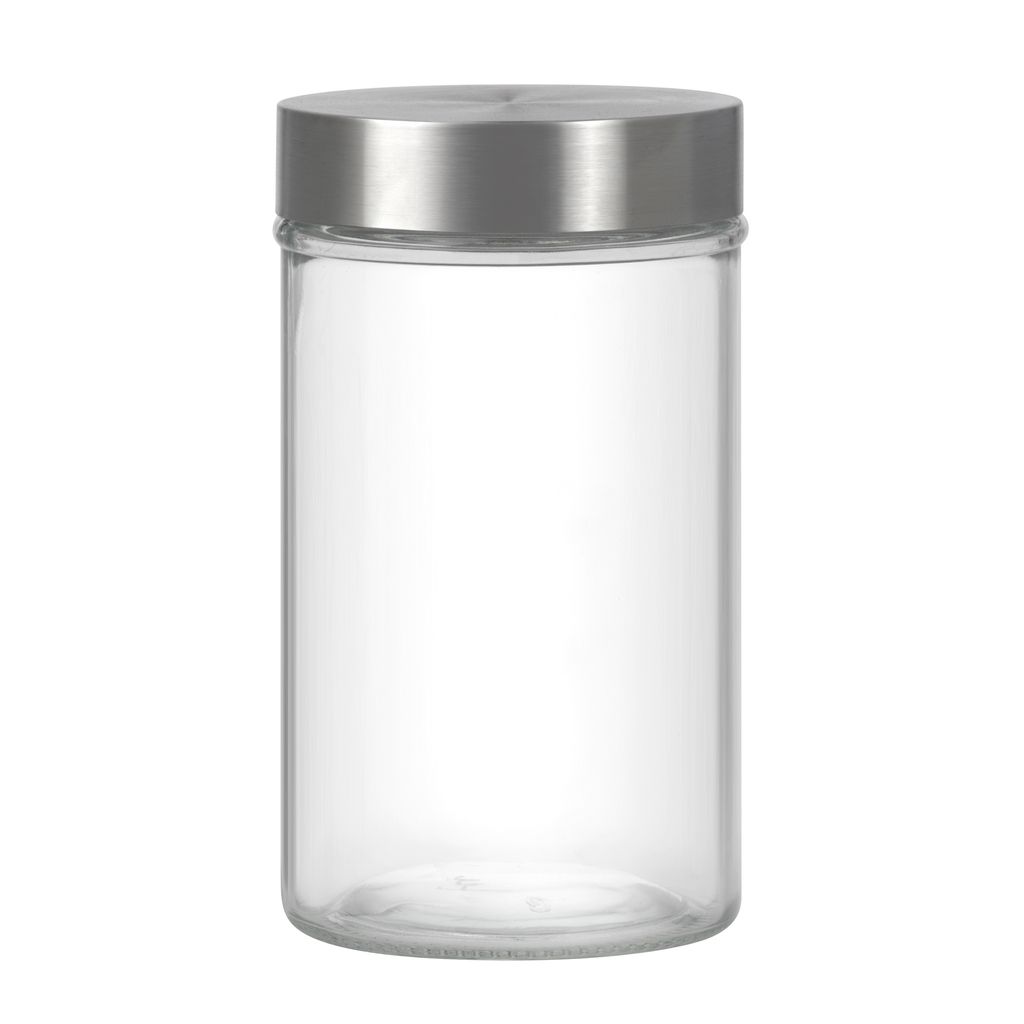 Vorratsglas rund Milos 1 l Silber DOMOTTI | Kaufland.de