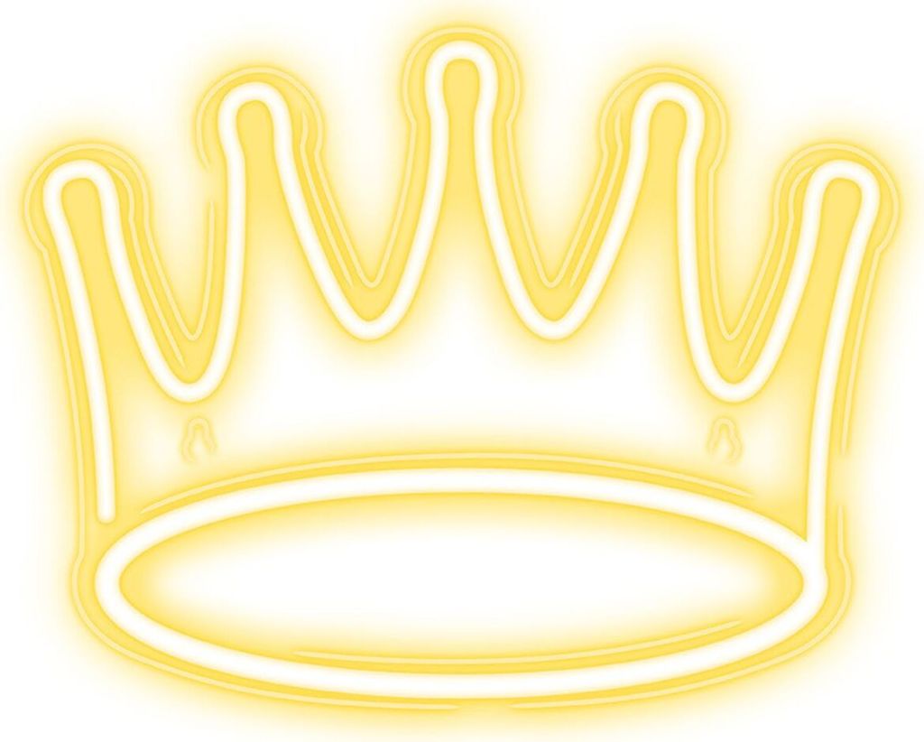 Dekorativní PLEXI LED neon Koruna teplá bílá | Kaufland.cz