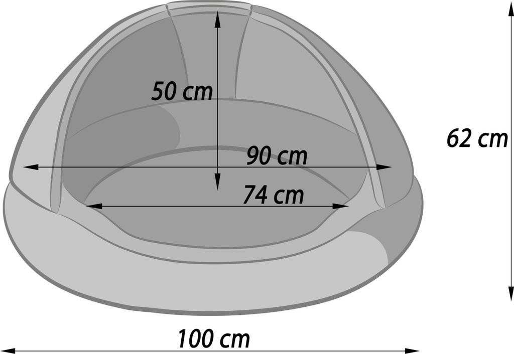 pelech a bouda pro psa 2 v 1, látkový | Kaufland.cz