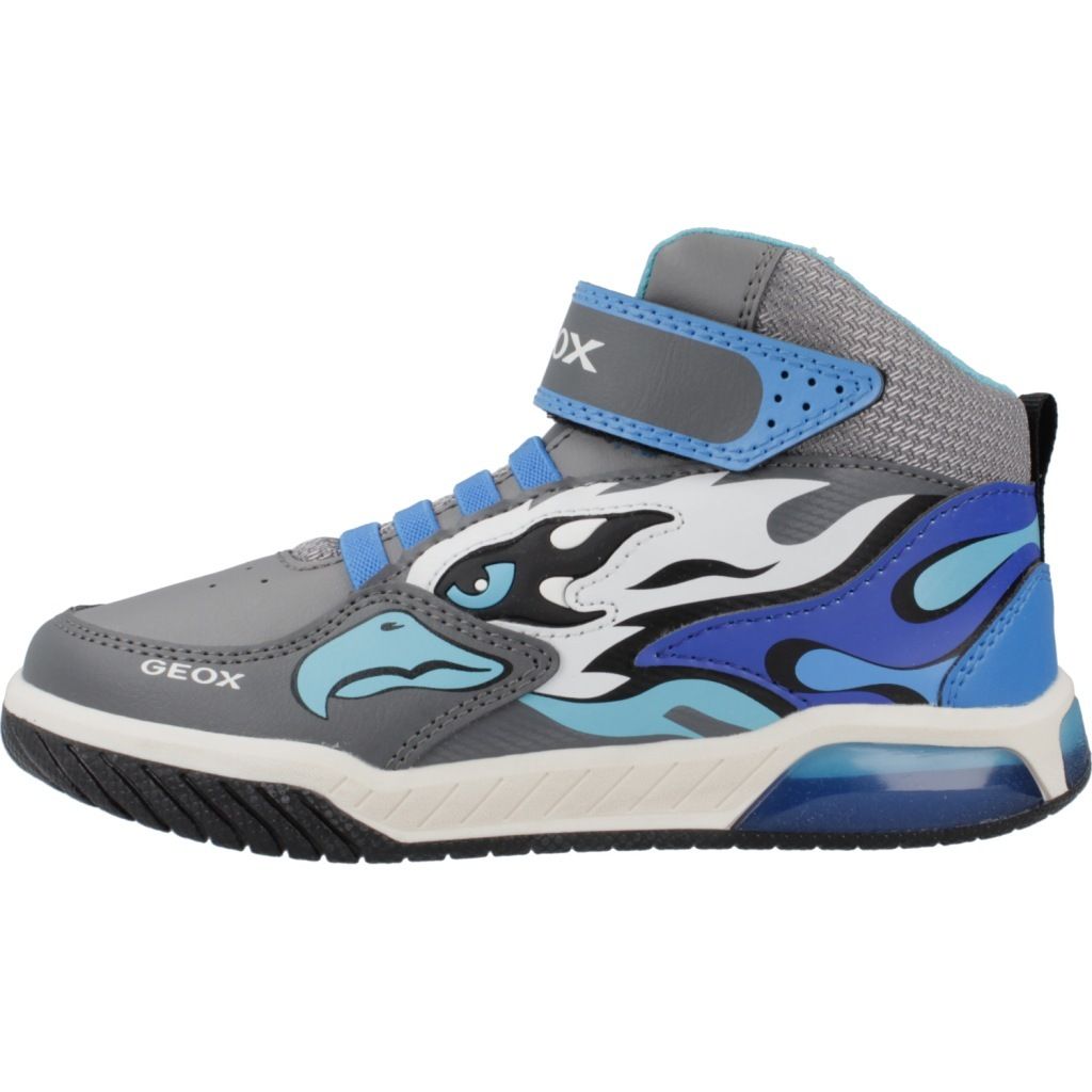 GEOX Sneaker INEK, Glattleder, Blau, Kinder | Kaufland.de
