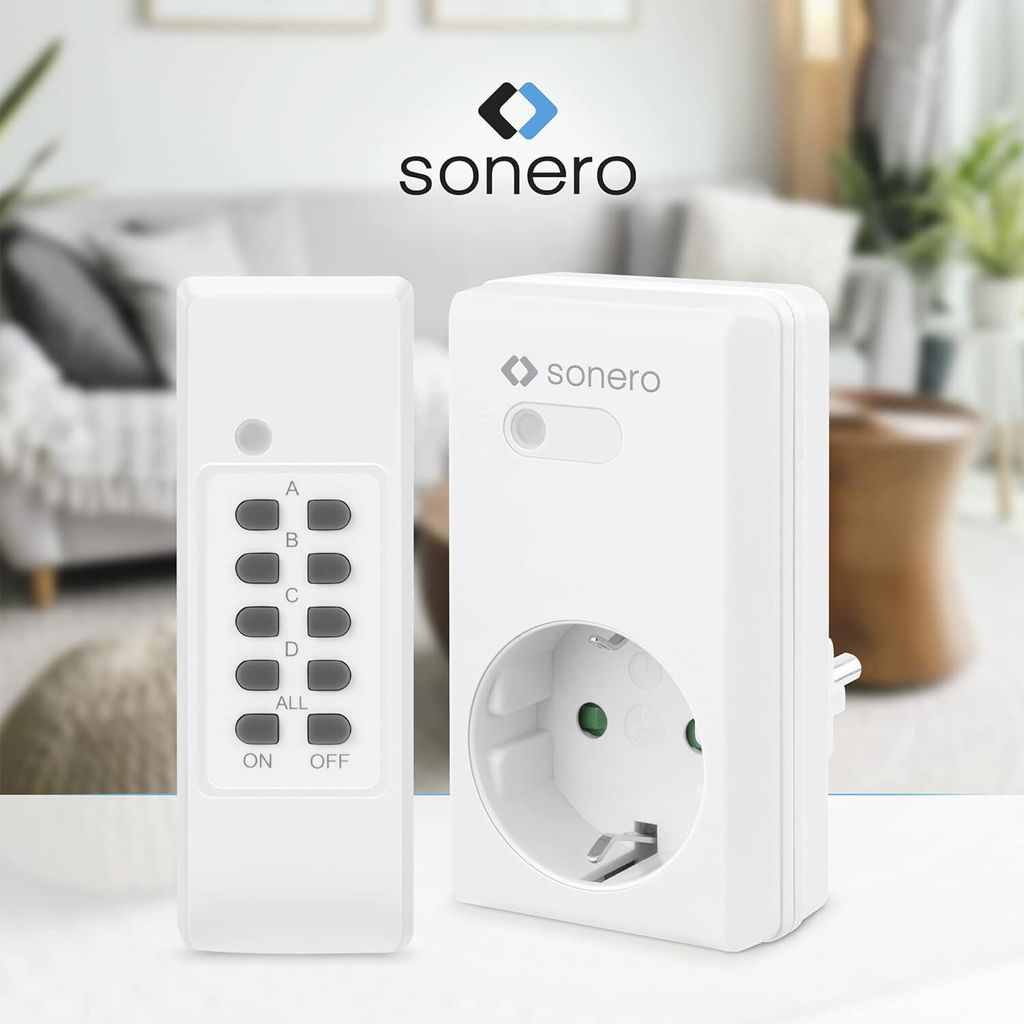 SONERO Funksteckdosen-Set S-RCS201, Indoor | Kaufland.de