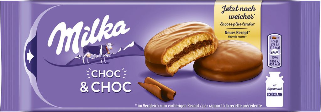 Milka Choc & Choc 175g Kekse