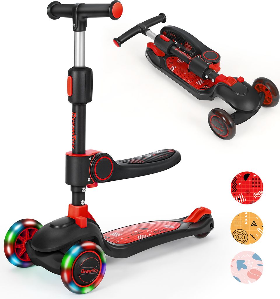 BremToy Kinderroller mit Sitz, mit LED | Kaufland.de